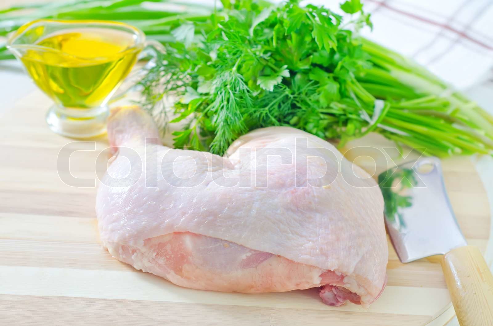 raw chicken | Stock image | Colourbox
