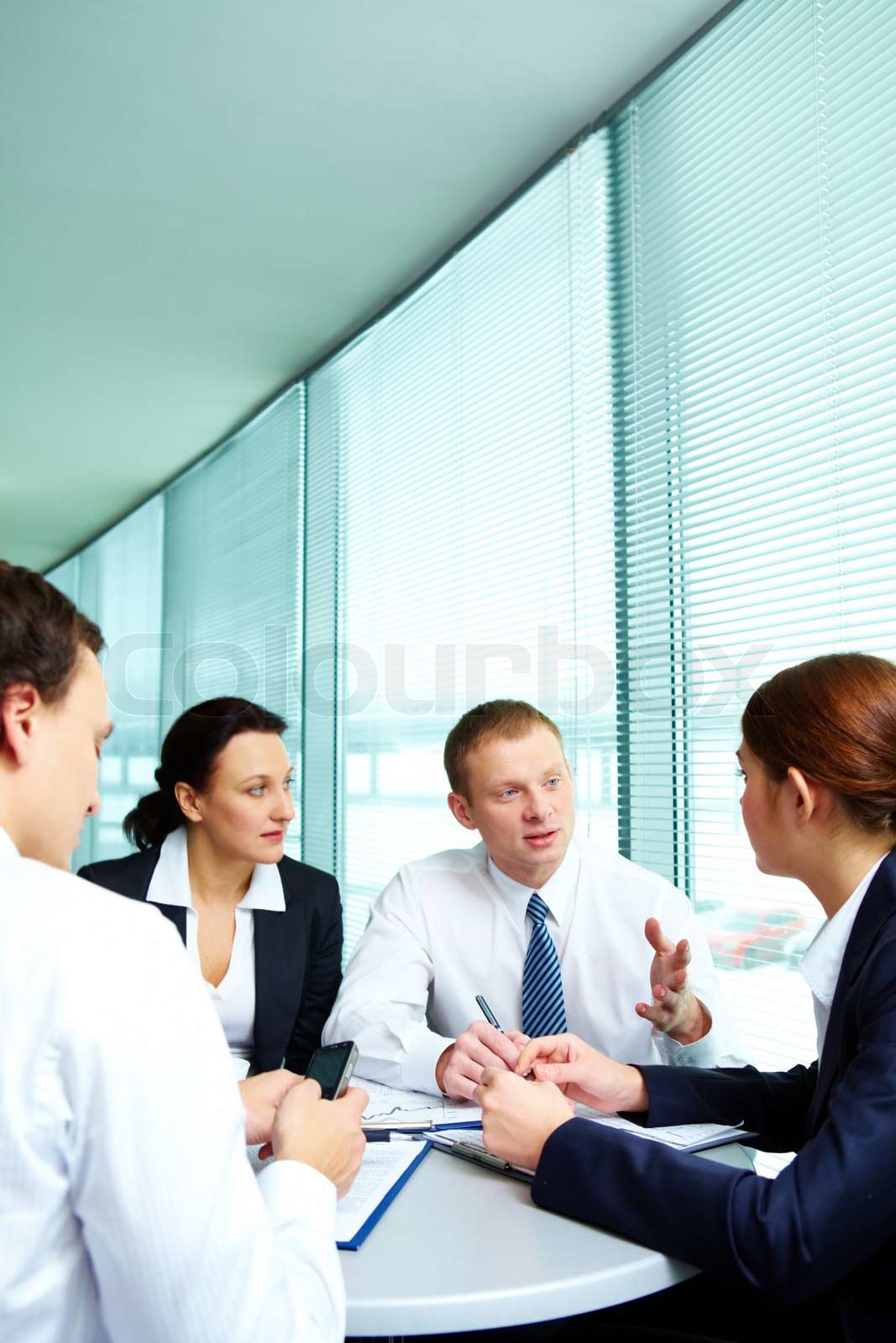 Debating | Stock image | Colourbox