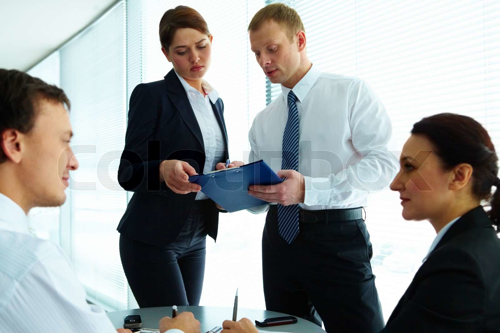 Office work | Stock image | Colourbox