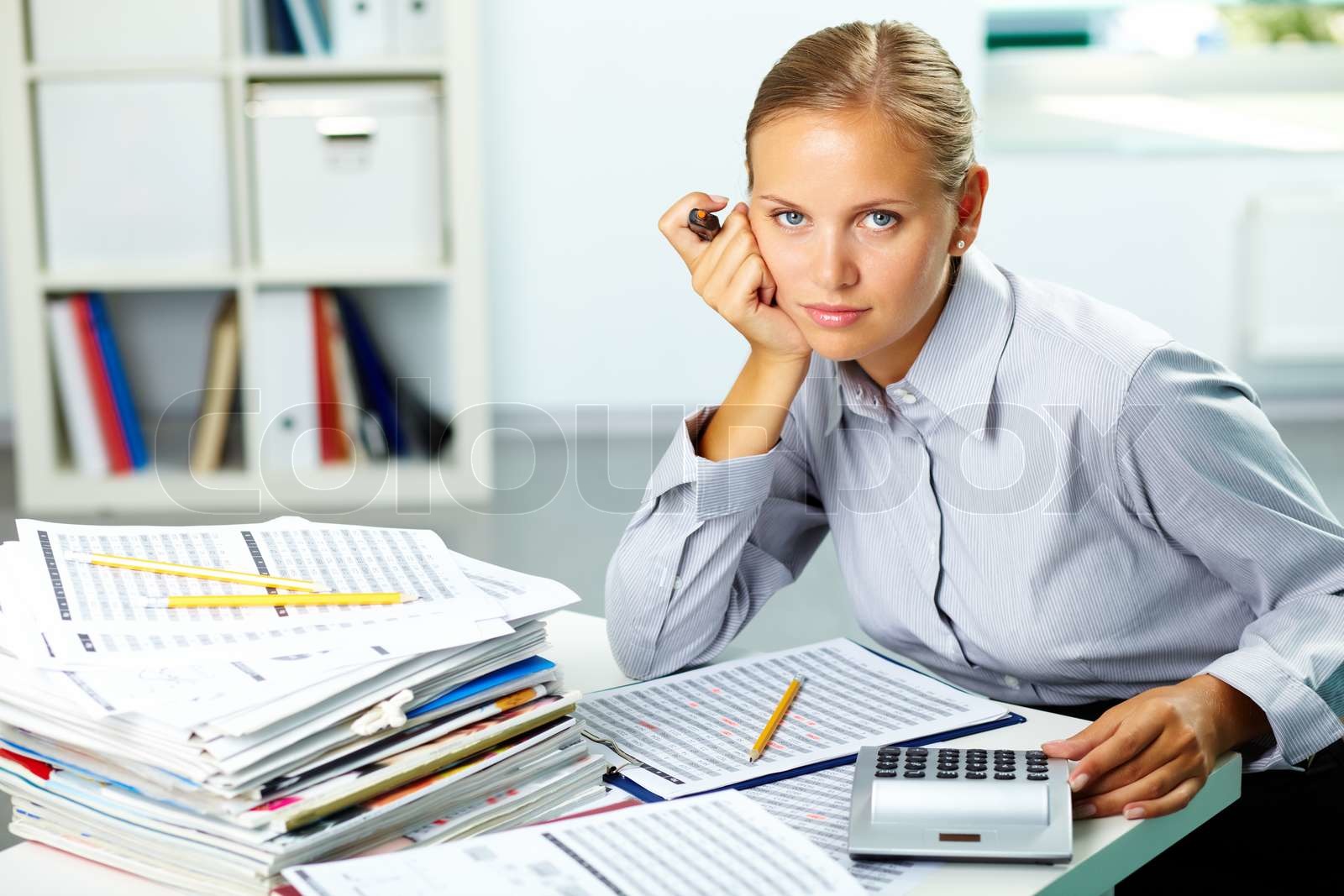 revisor | Stock foto | Colourbox