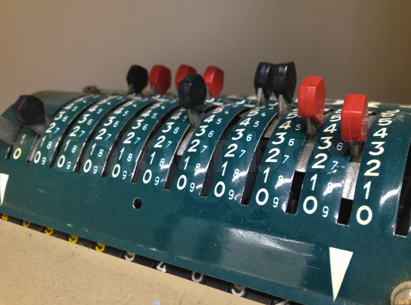 Old Computer Machine | Stock image | Colourbox