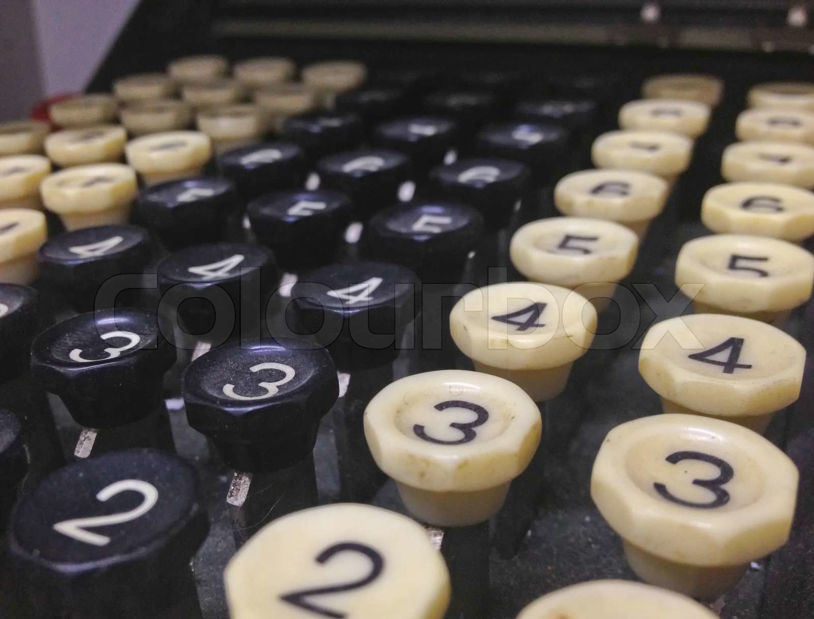 Old Computer Machine | Stock image | Colourbox