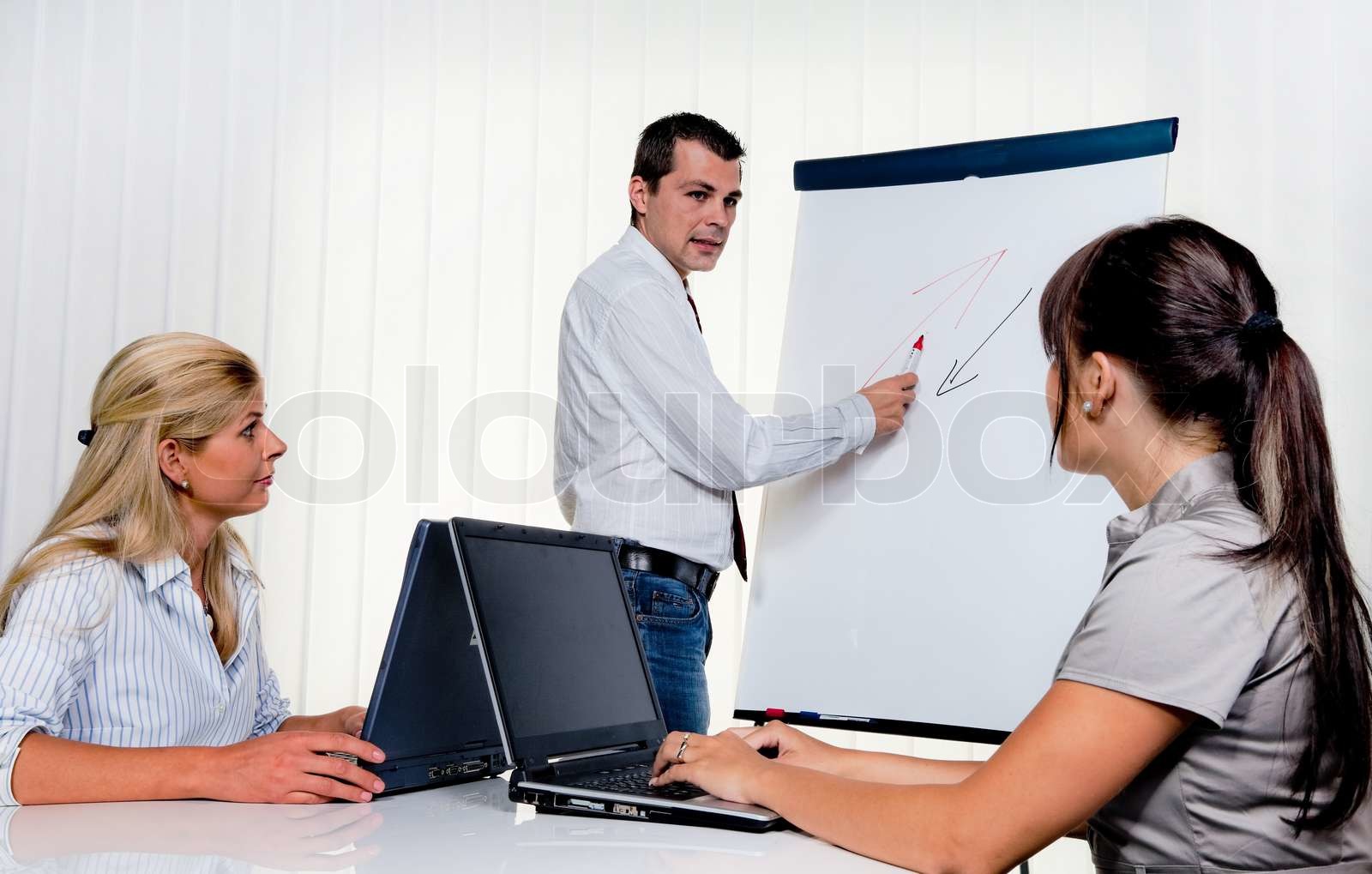 education for staff training of adults | Stock image | Colourbox