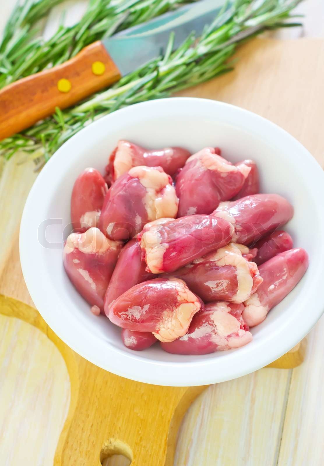 chicken hearts | Stock image | Colourbox