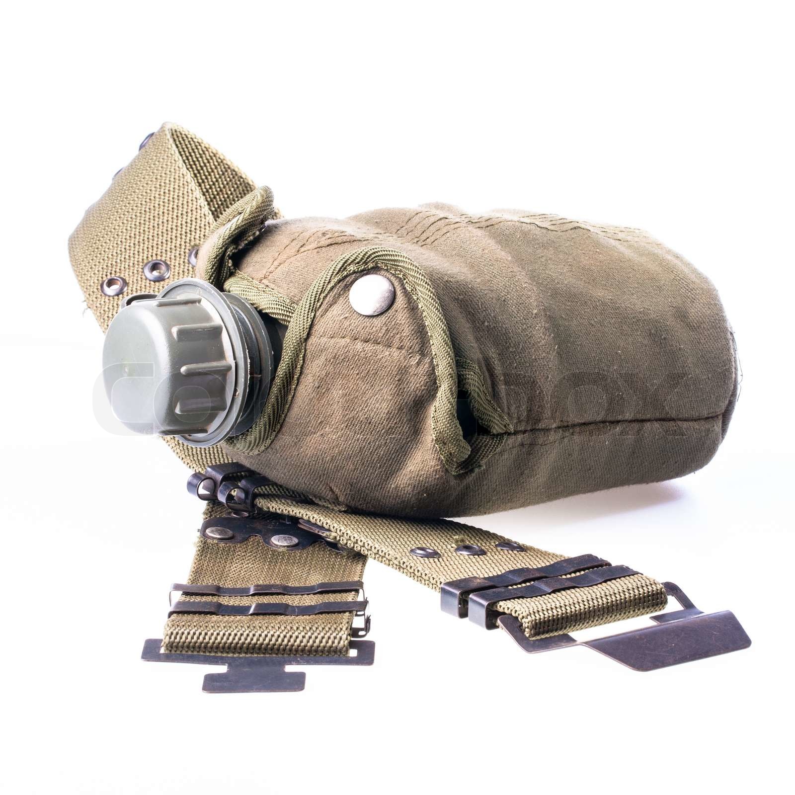 Military flask | Stock image | Colourbox