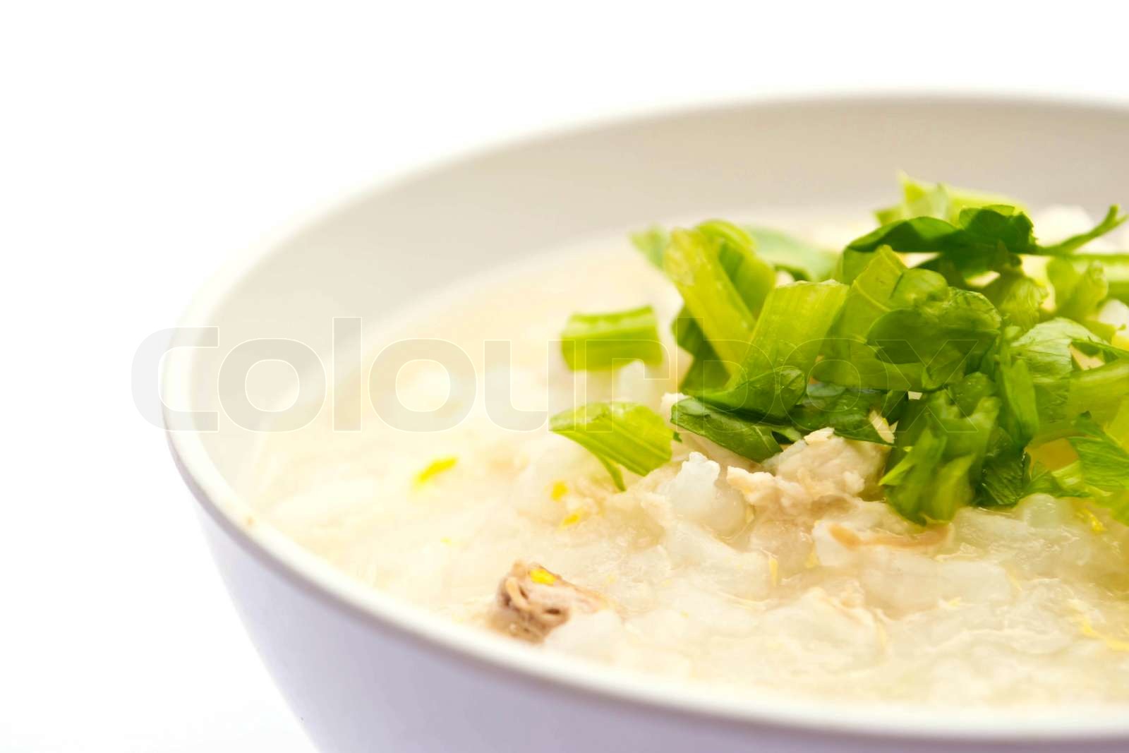 Traditionel grød ris vælling i skål | Stock foto | Colourbox