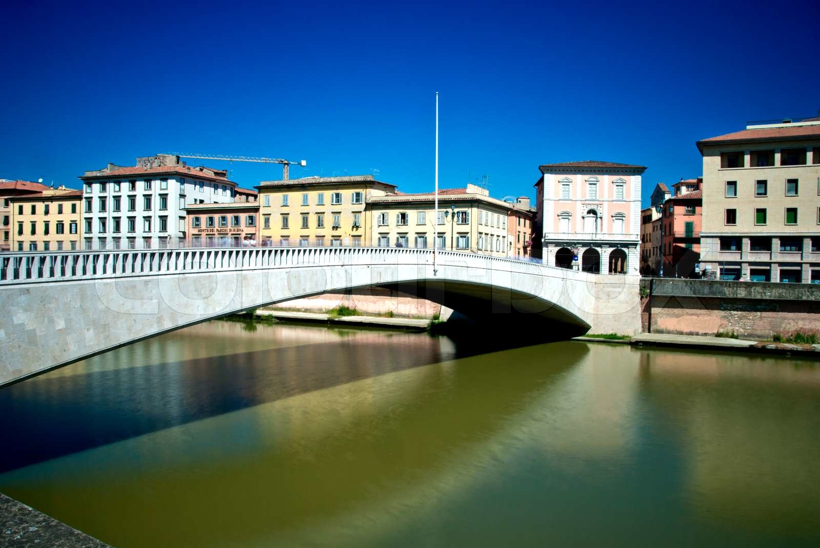 Ponte di Mezzo, Pisa, Italy | Stock image | Colourbox