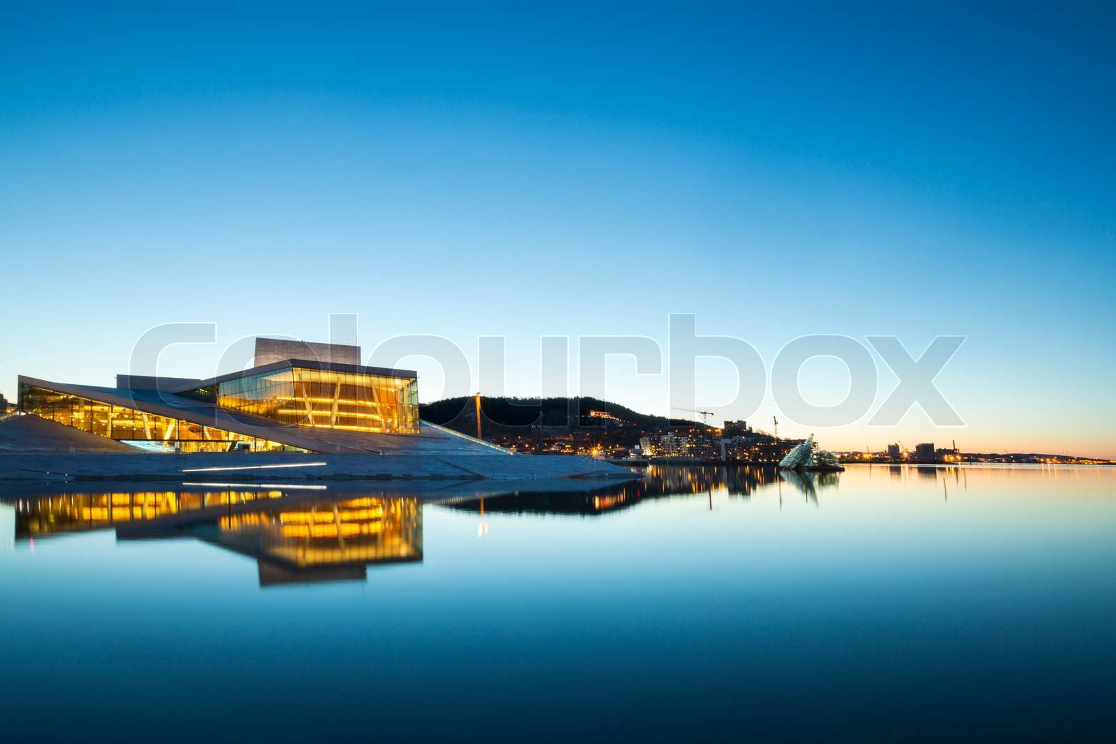 Oper in Oslo Norwegen | Stock Bild | Colourbox