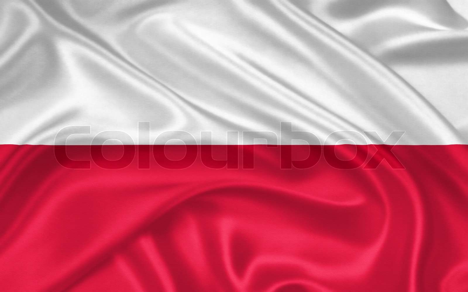 Polens flag | Stock foto | Colourbox