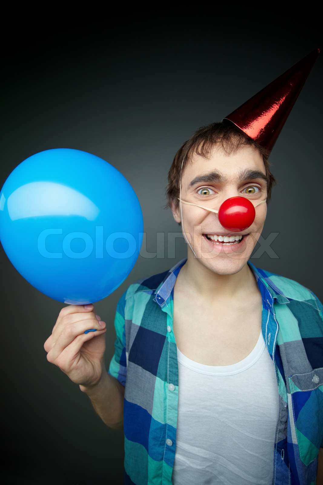 Balloon guy | Stock image | Colourbox