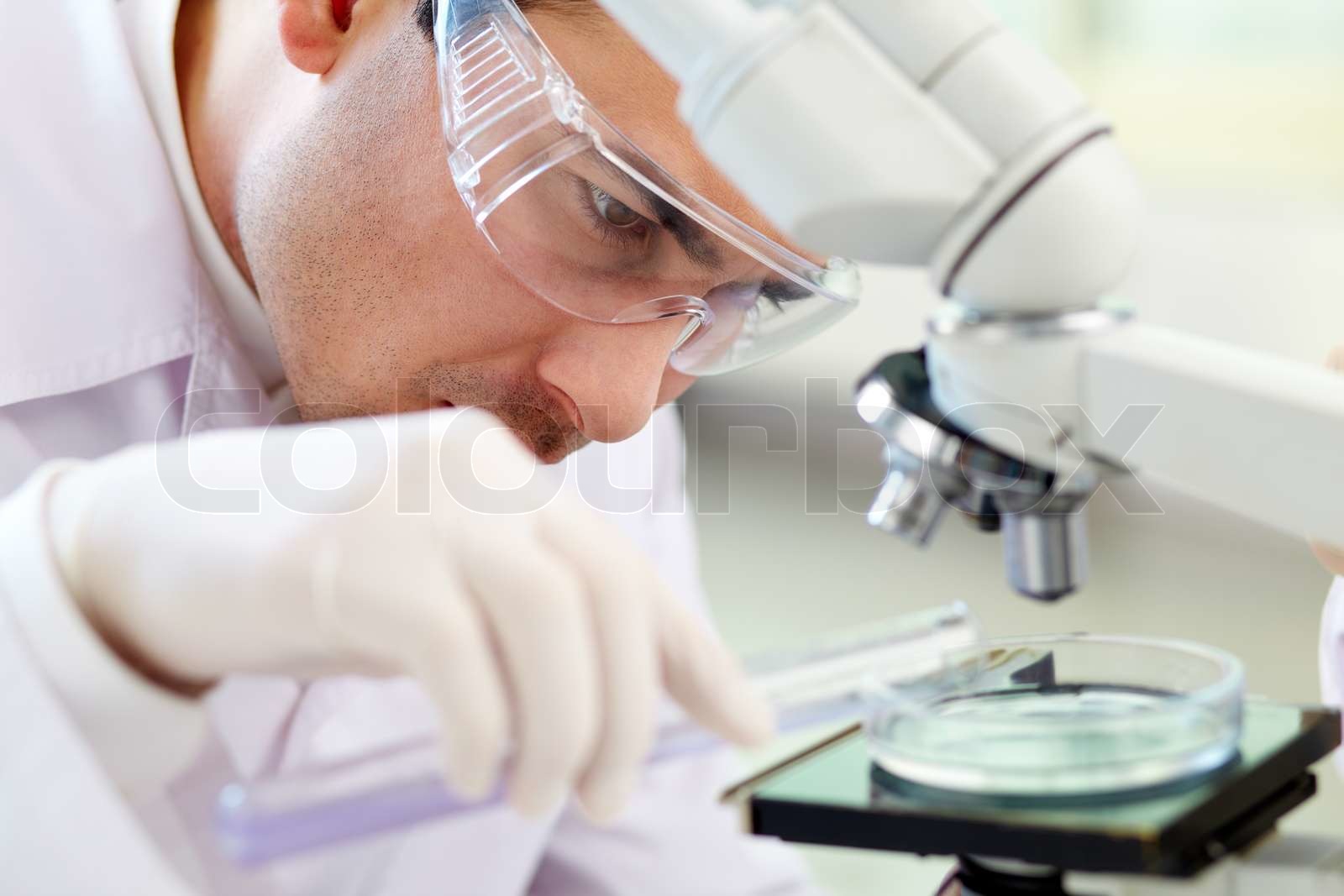 Chemist at work | Stock image | Colourbox
