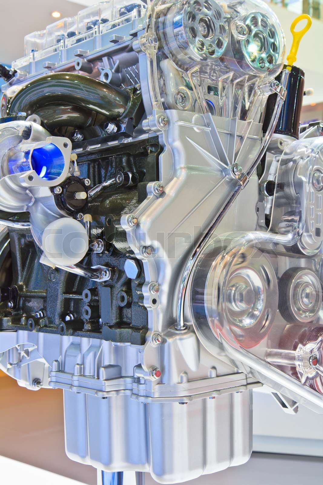 New engine new car | Stock image | Colourbox