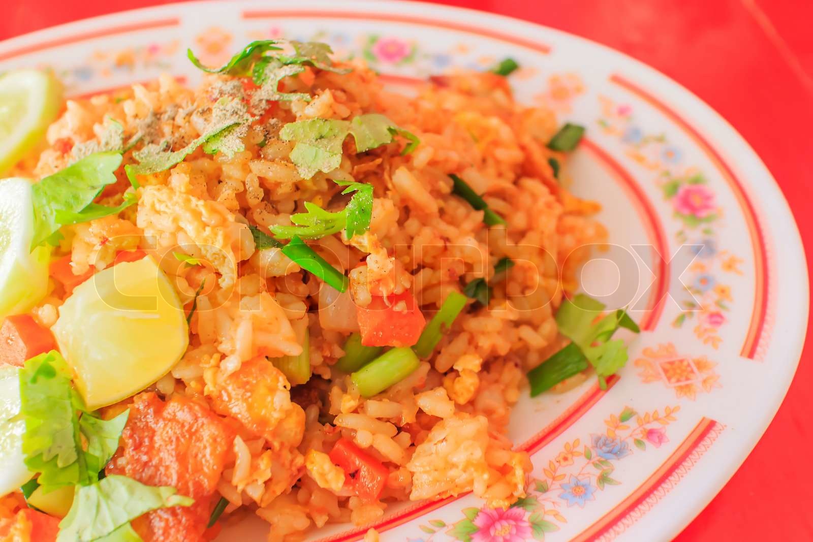 Fried rice | Stock image | Colourbox