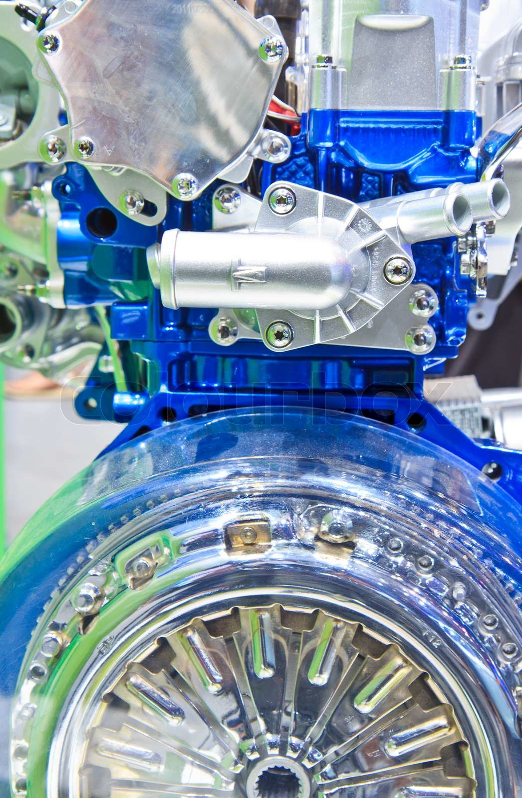 New engine new car | Stock image | Colourbox