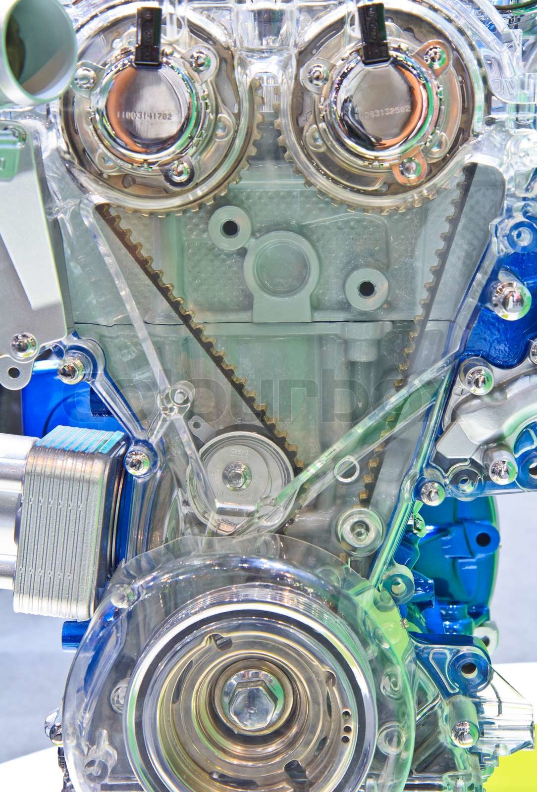 New engine new car | Stock image | Colourbox