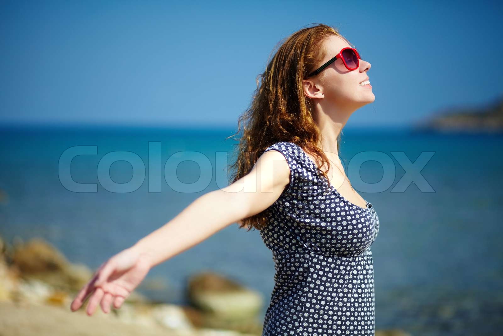 Enjoying sunlight | Stock image | Colourbox