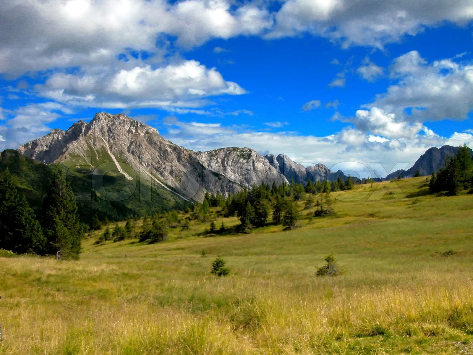 Dolomitterne, Italien , 2003 | Stock foto | Colourbox
