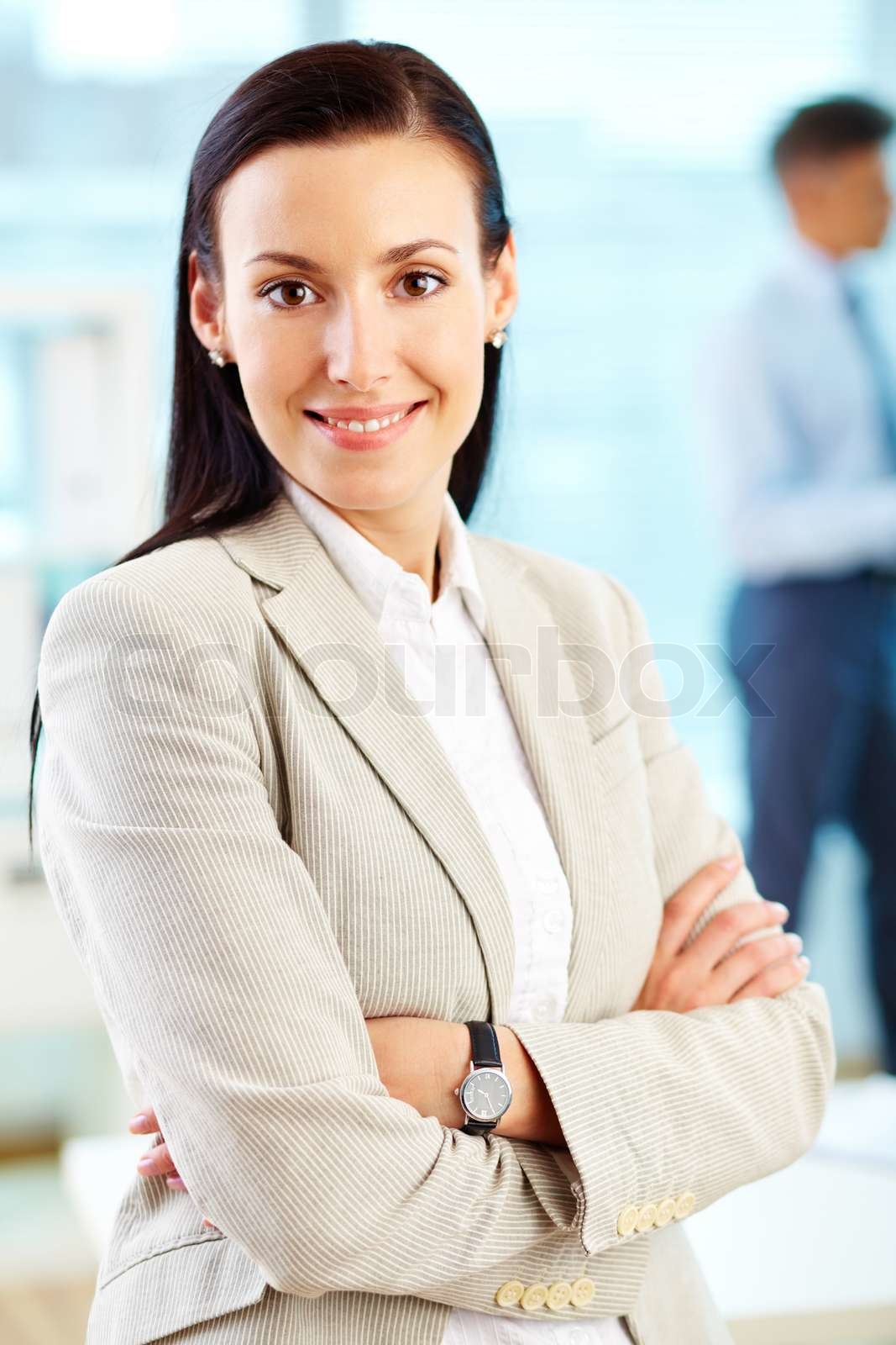 Professional smile | Stock image | Colourbox