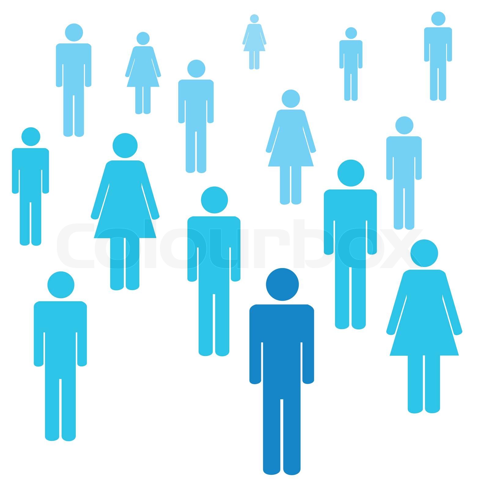 Menschen | Stock-Vektor | Colourbox