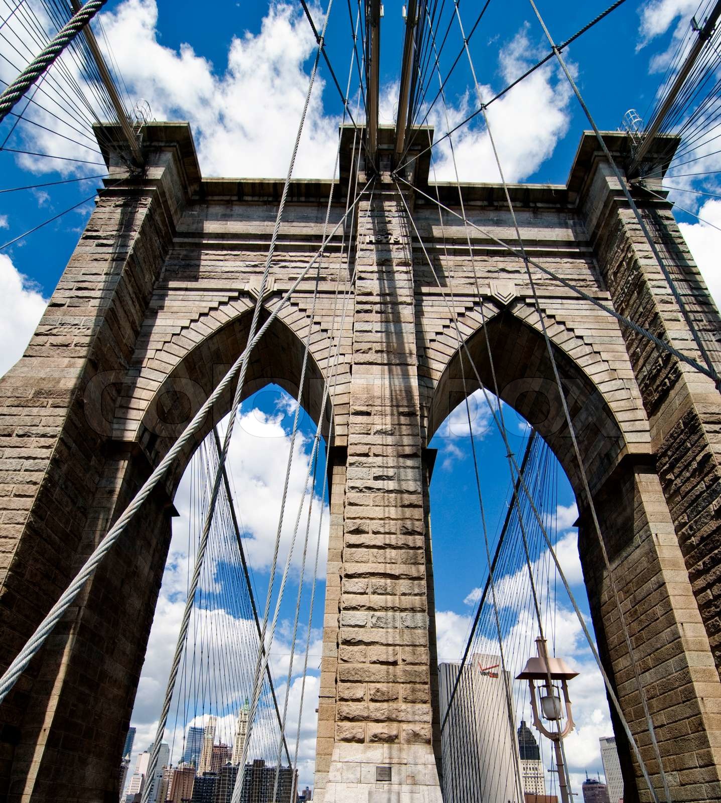 Brooklyn Bridge Architecture | Stock image | Colourbox