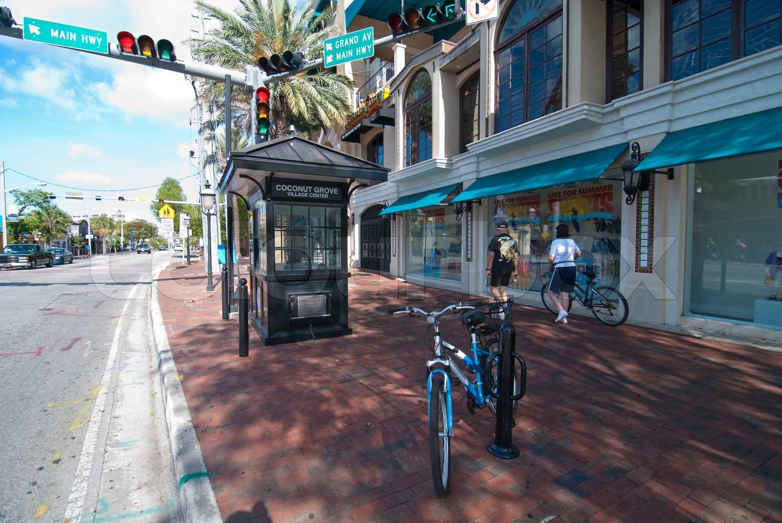 Streets of Miami, Florida | Stock image | Colourbox