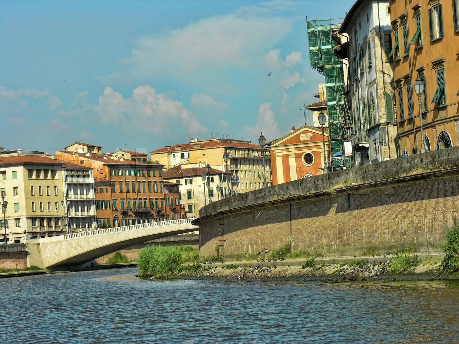 Pisa, Lungarni | Stock image | Colourbox