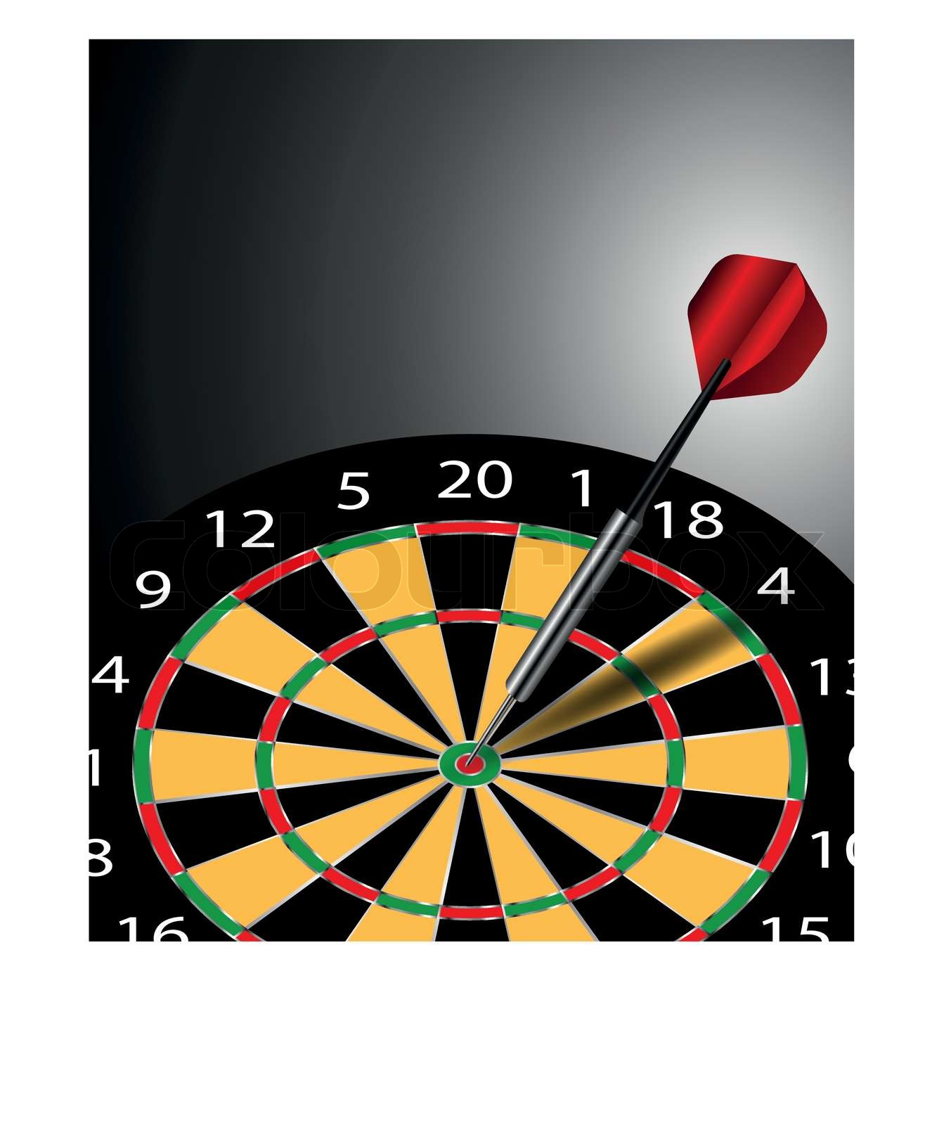 darts | Stock vector | Colourbox