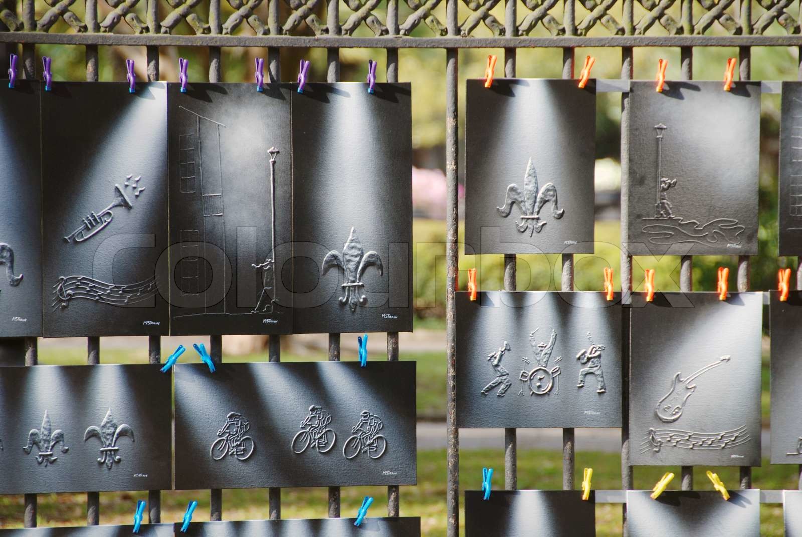 Symbols of New Orleans | Stock image | Colourbox