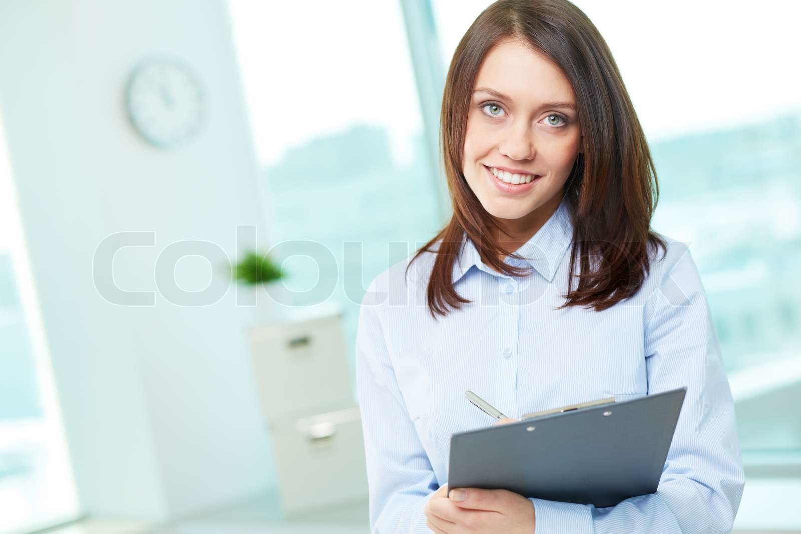 Portrait of intern | Stock image | Colourbox