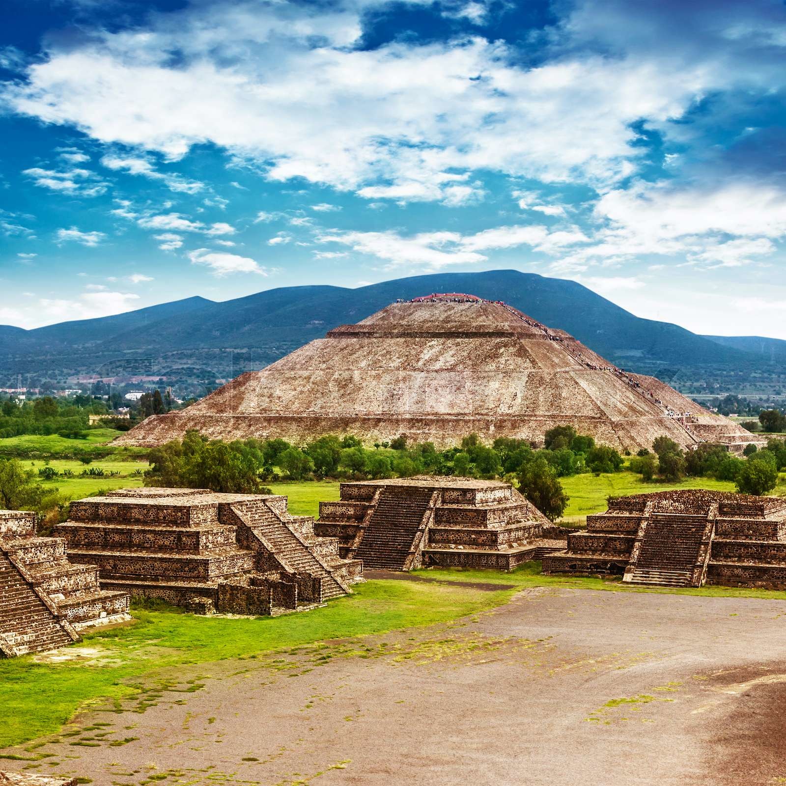 Pyramids of Mexico | Stock image | Colourbox