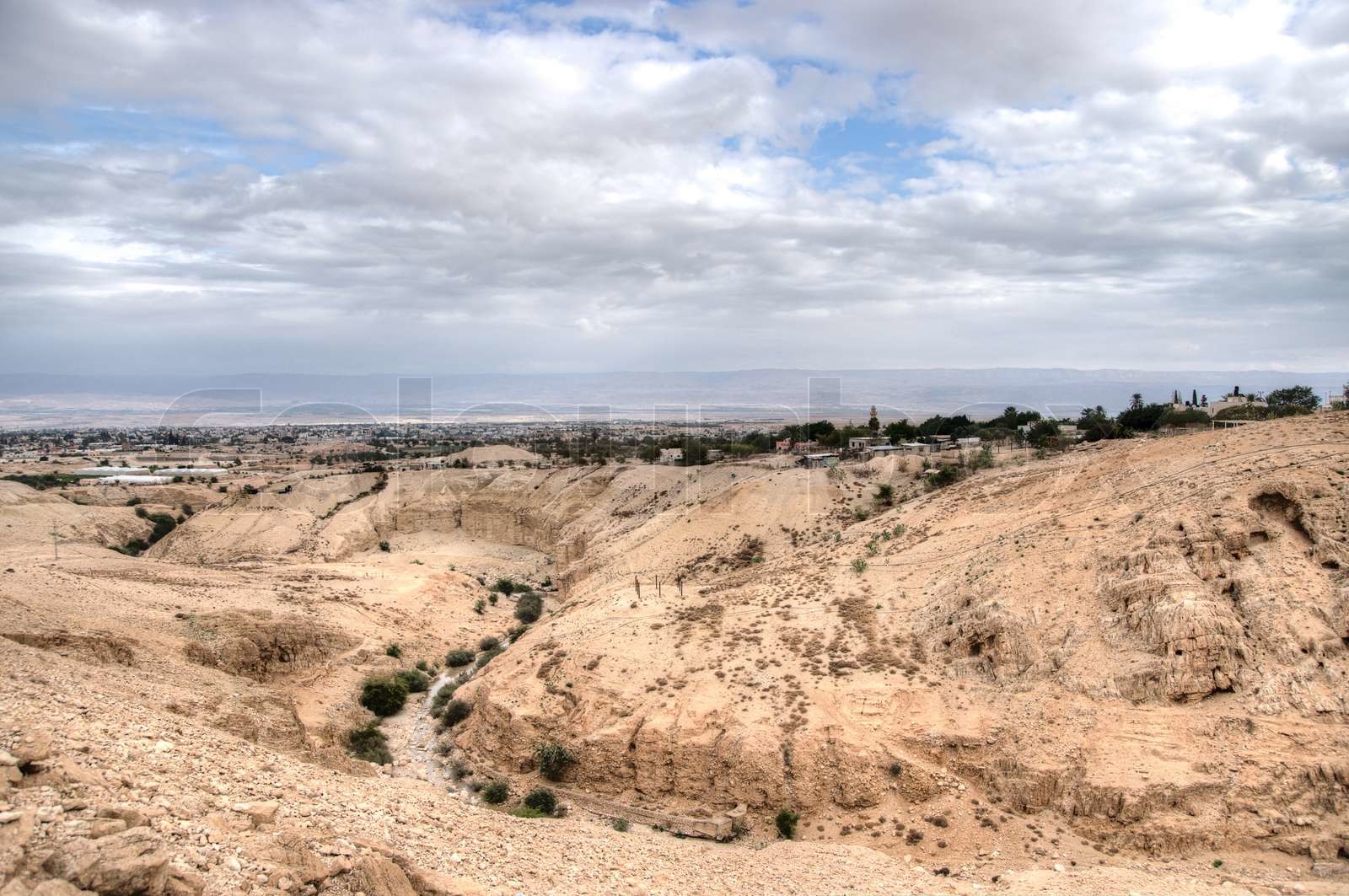 Landscape of jericho and judean desert | Stock image | Colourbox