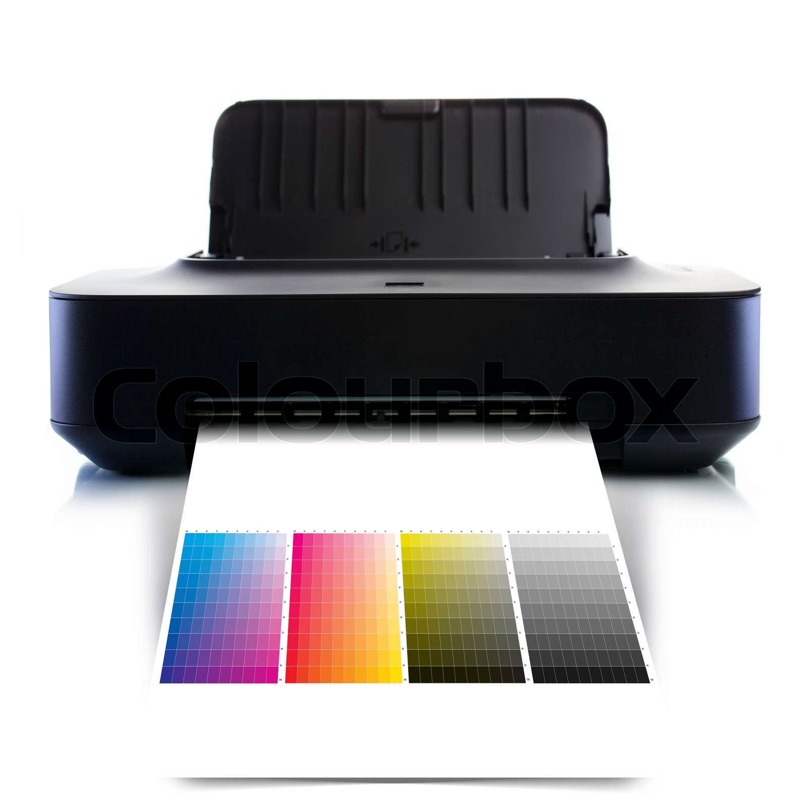 CMYK-Drucker | Stock Bild | Colourbox