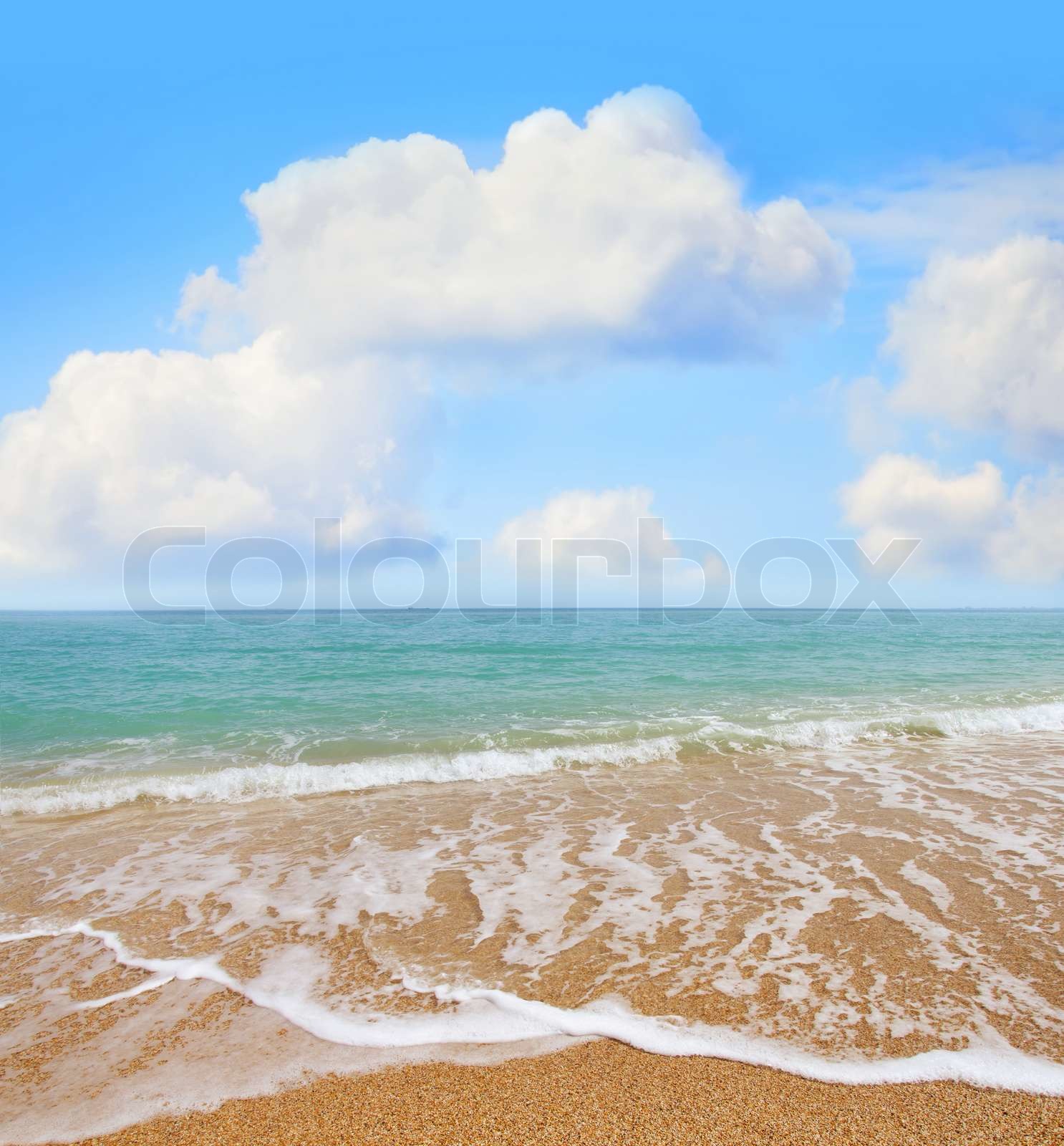 Strand | Stock Bild | Colourbox