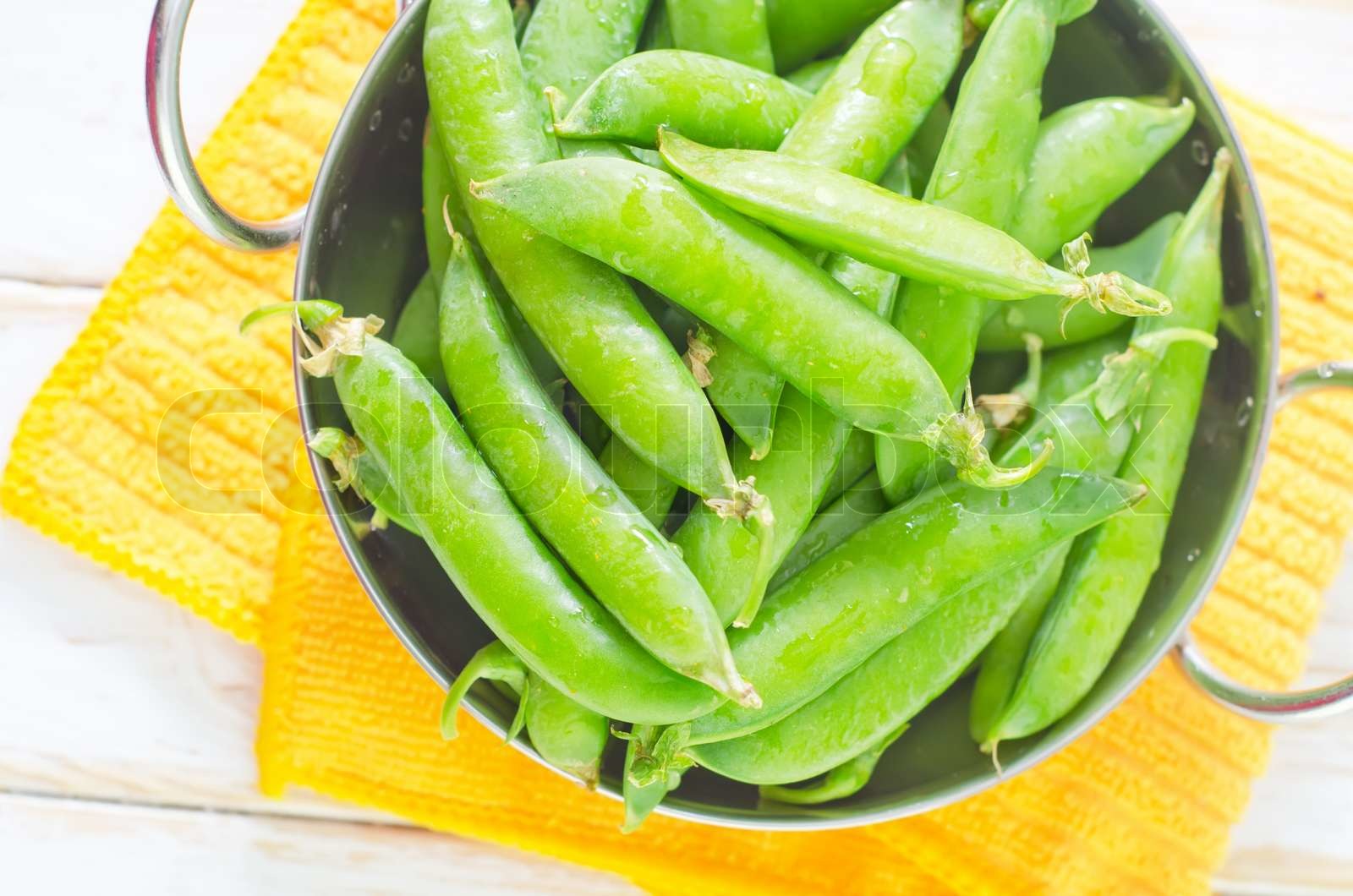 Erbsen | Stock Bild | Colourbox