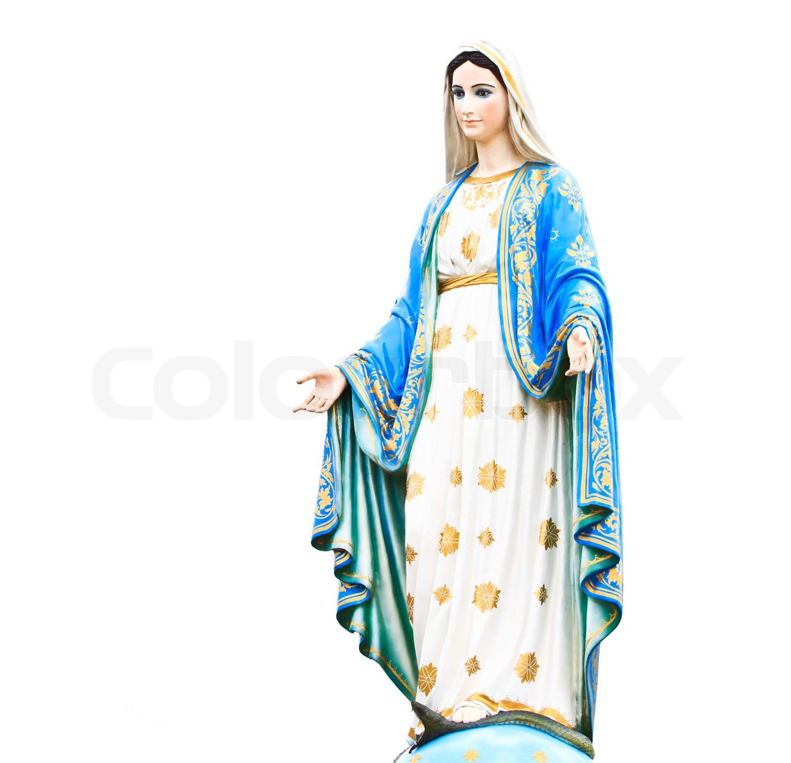 Virgin Mary Statue in Roman Catholic Church | Stock image | Colourbox