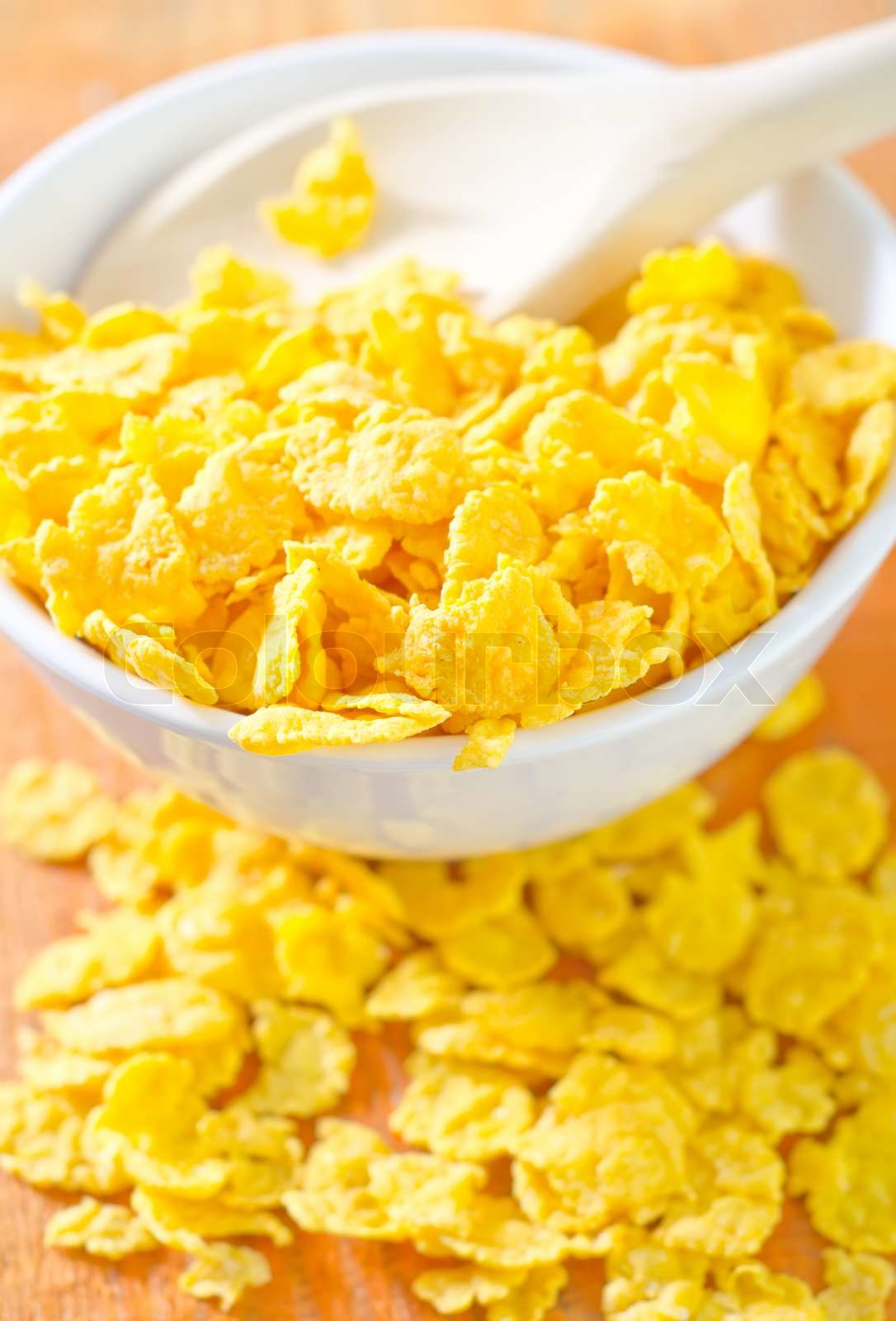 corn flakes | Stock image | Colourbox