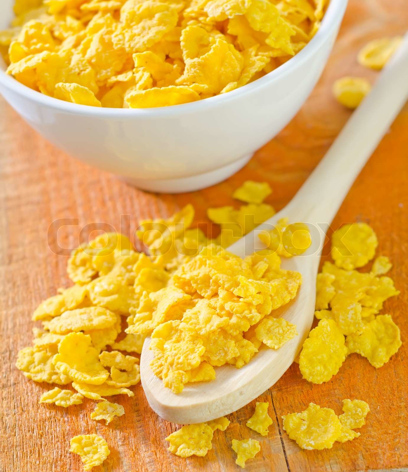 Cornflakes | Stock Bild | Colourbox