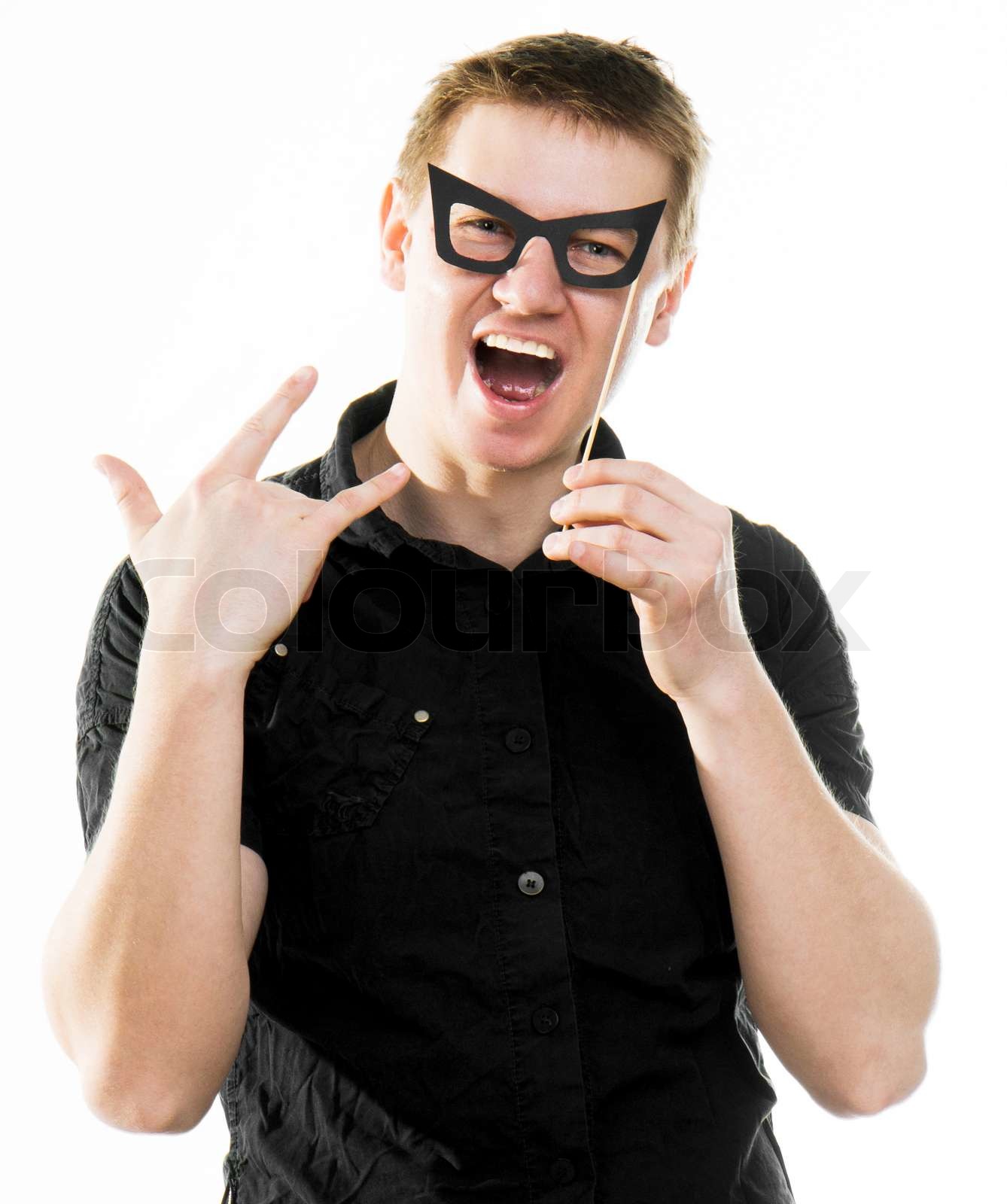 Funny man | Stock image | Colourbox