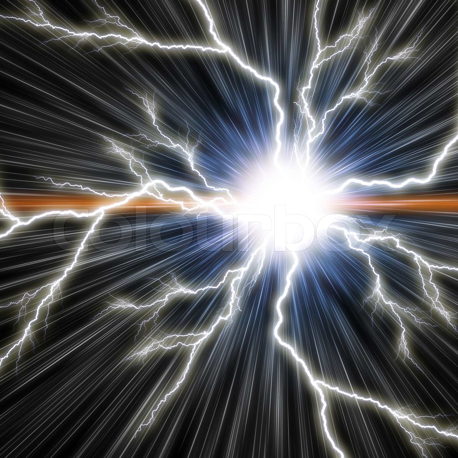 illustration of space with multiple stars | Stock image | Colourbox