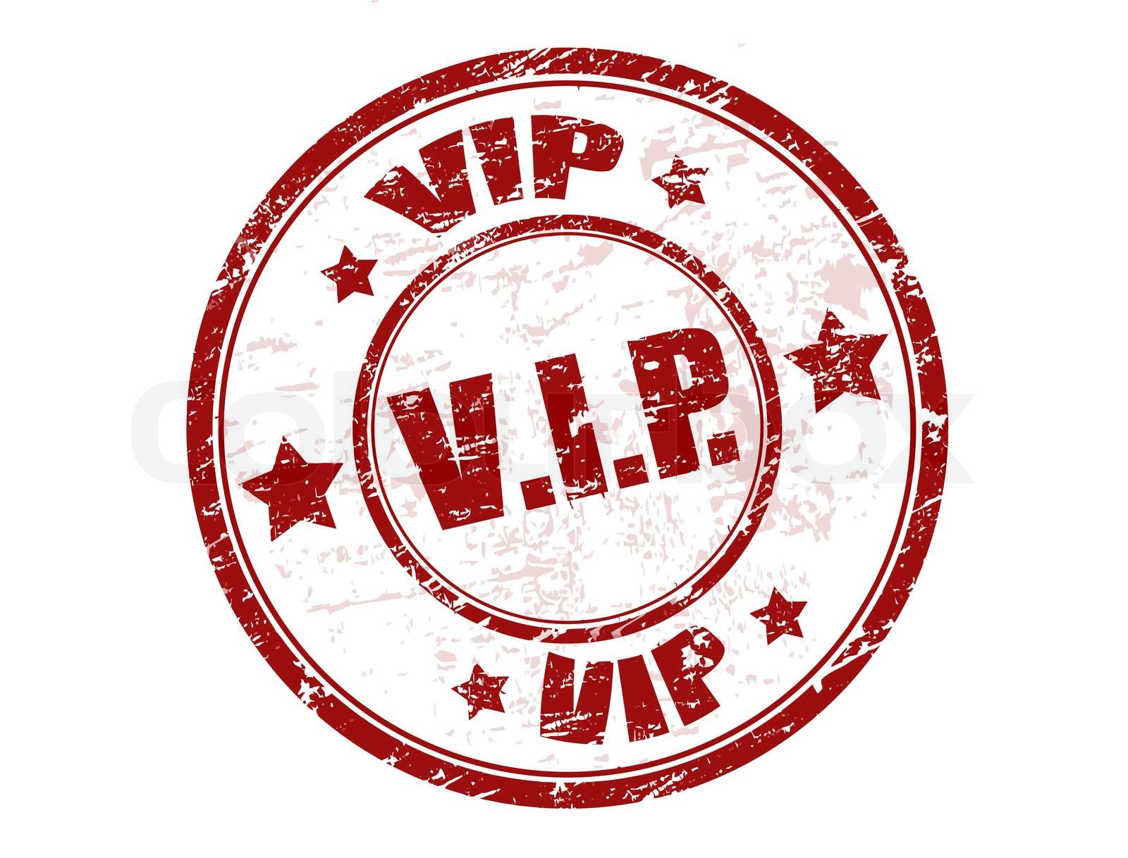 vip stamp | Stock vector | Colourbox