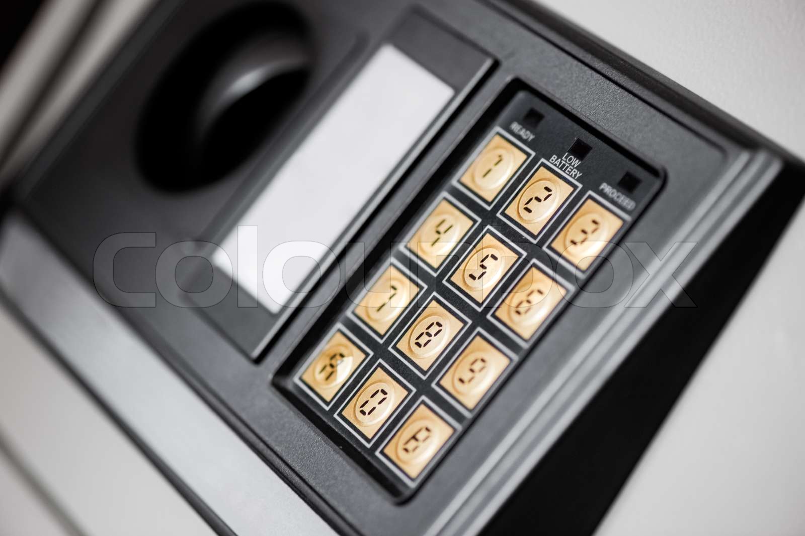 Keypad Safe | Stock Bild | Colourbox