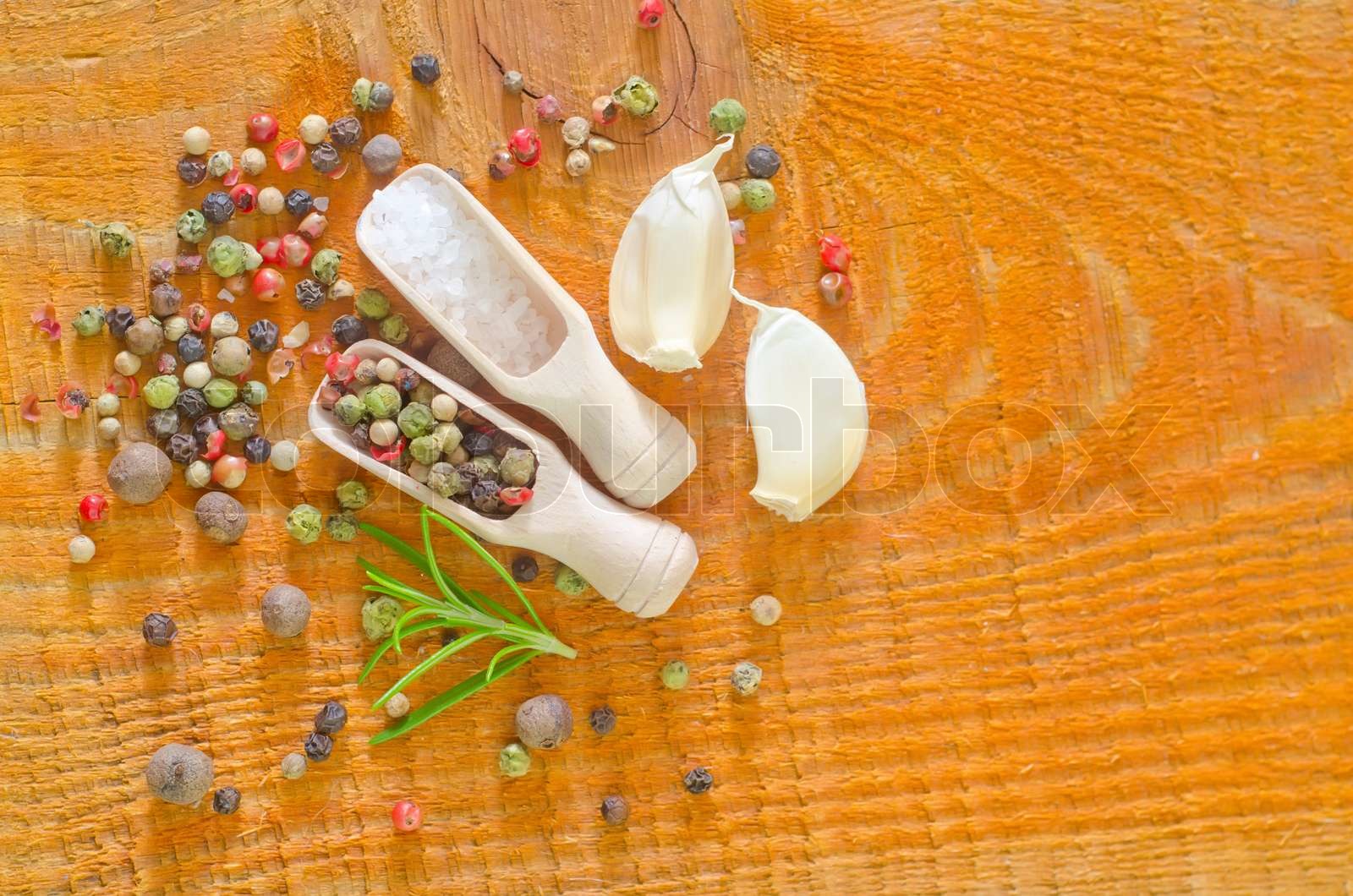 peppers and salt | Stock image | Colourbox