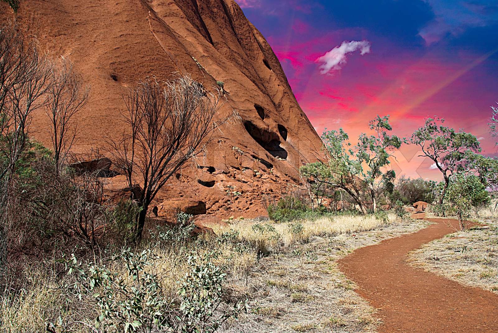 Colors of Australian Outback during Winter Season | Stock image | Colourbox
