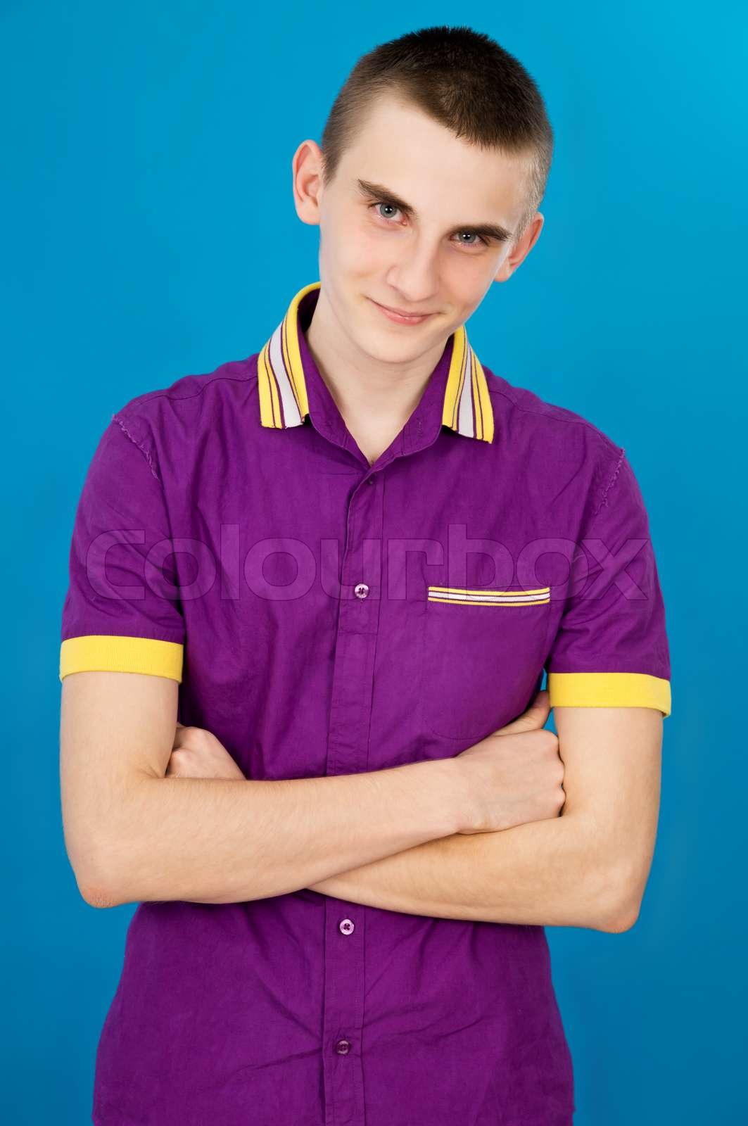 Young guy teenager | Stock image | Colourbox