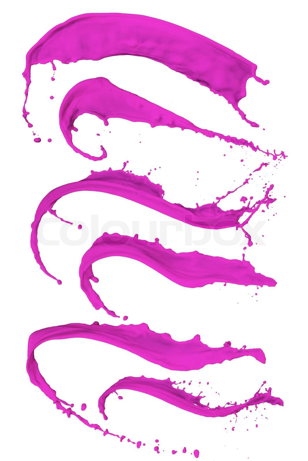 paint splash collection | Stock image | Colourbox