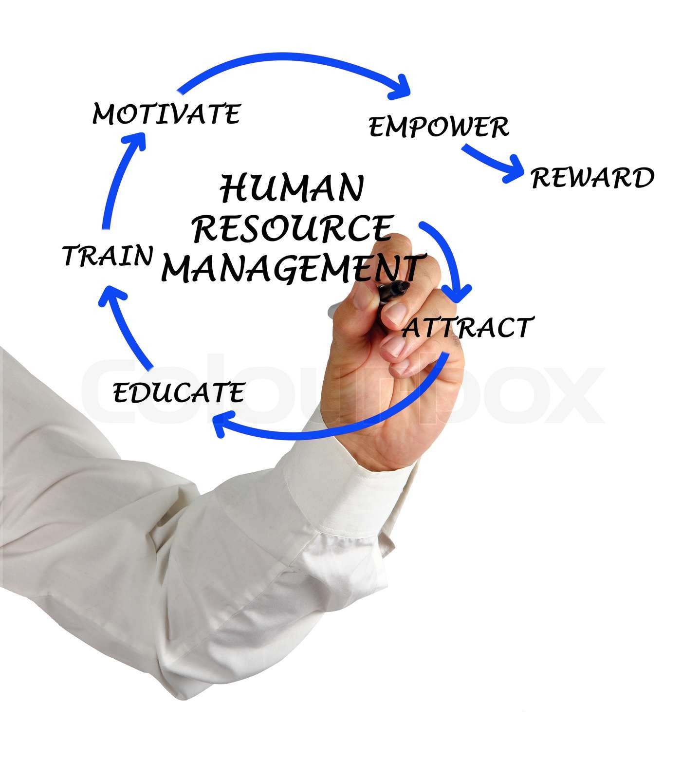 Human Resource Management | Stock Bild | Colourbox