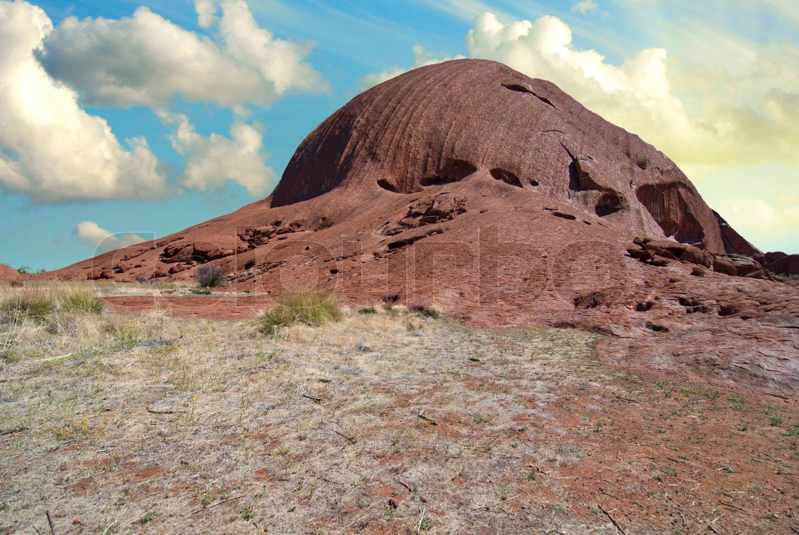Farver og bjerge af australske outback | Stock foto | Colourbox