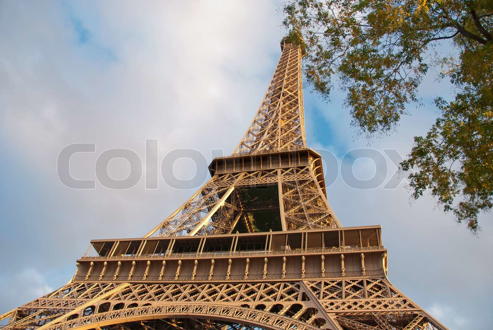 Colors of Tour Eiffel in Paris | Stock image | Colourbox