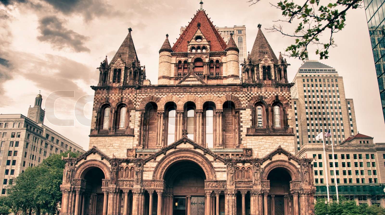 Architectural Detail of Boston, Massachusetts | Stock image | Colourbox