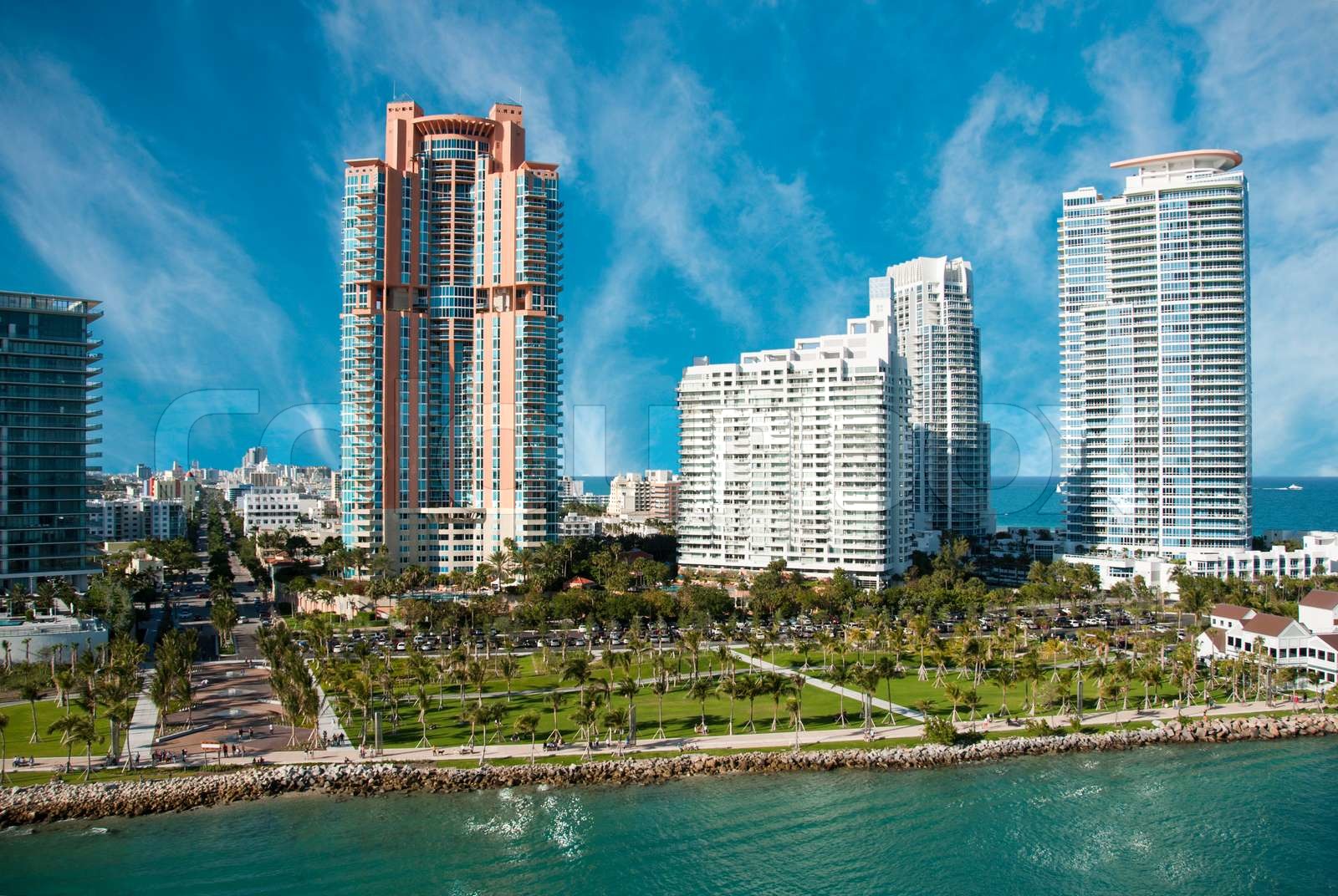 Miami Beach Buildings and Colors, USA | Stock image | Colourbox